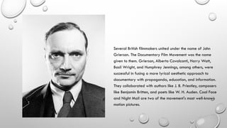 The history of documentary films presentation.pptx