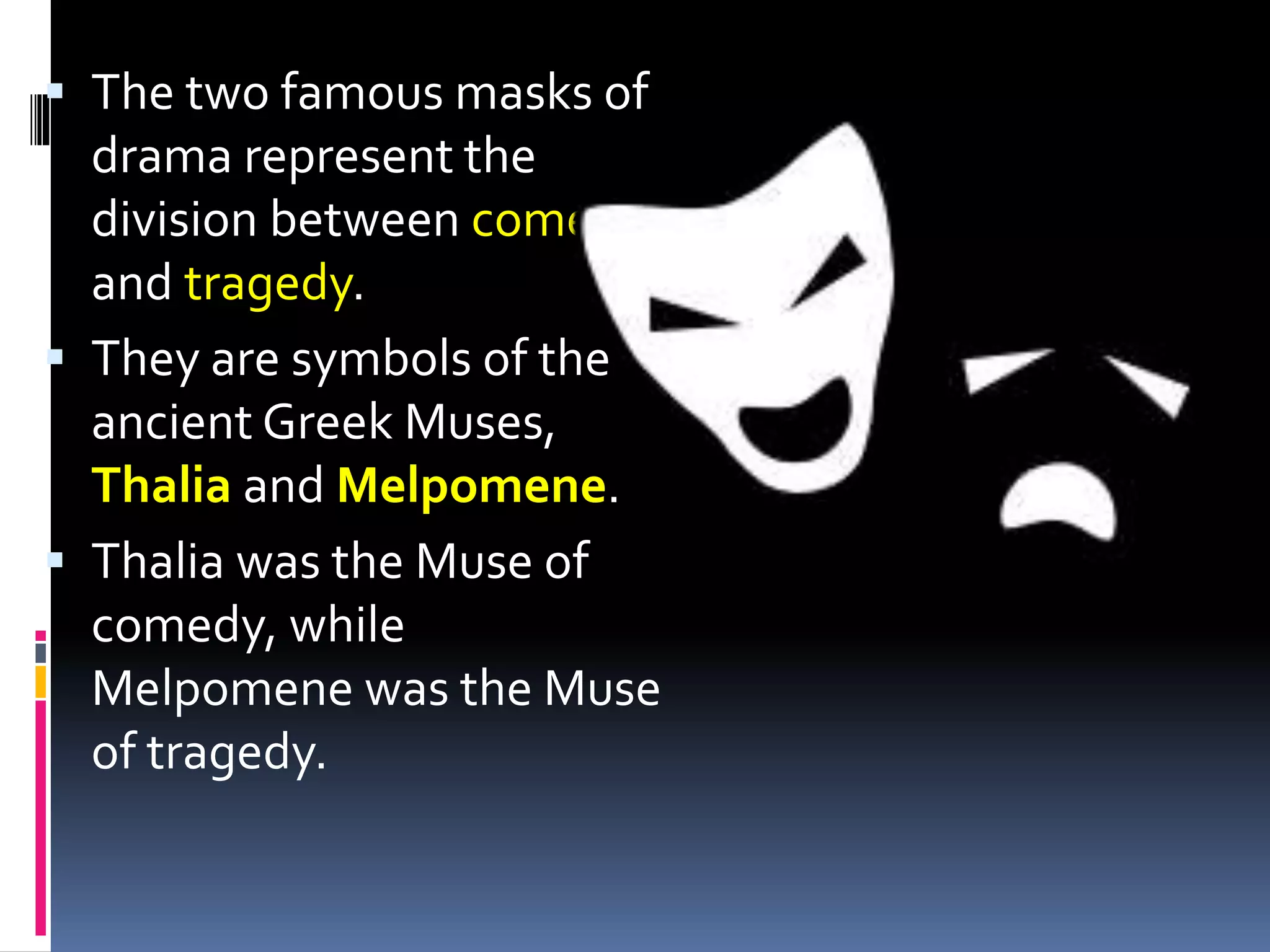 The history of drama | PPTX