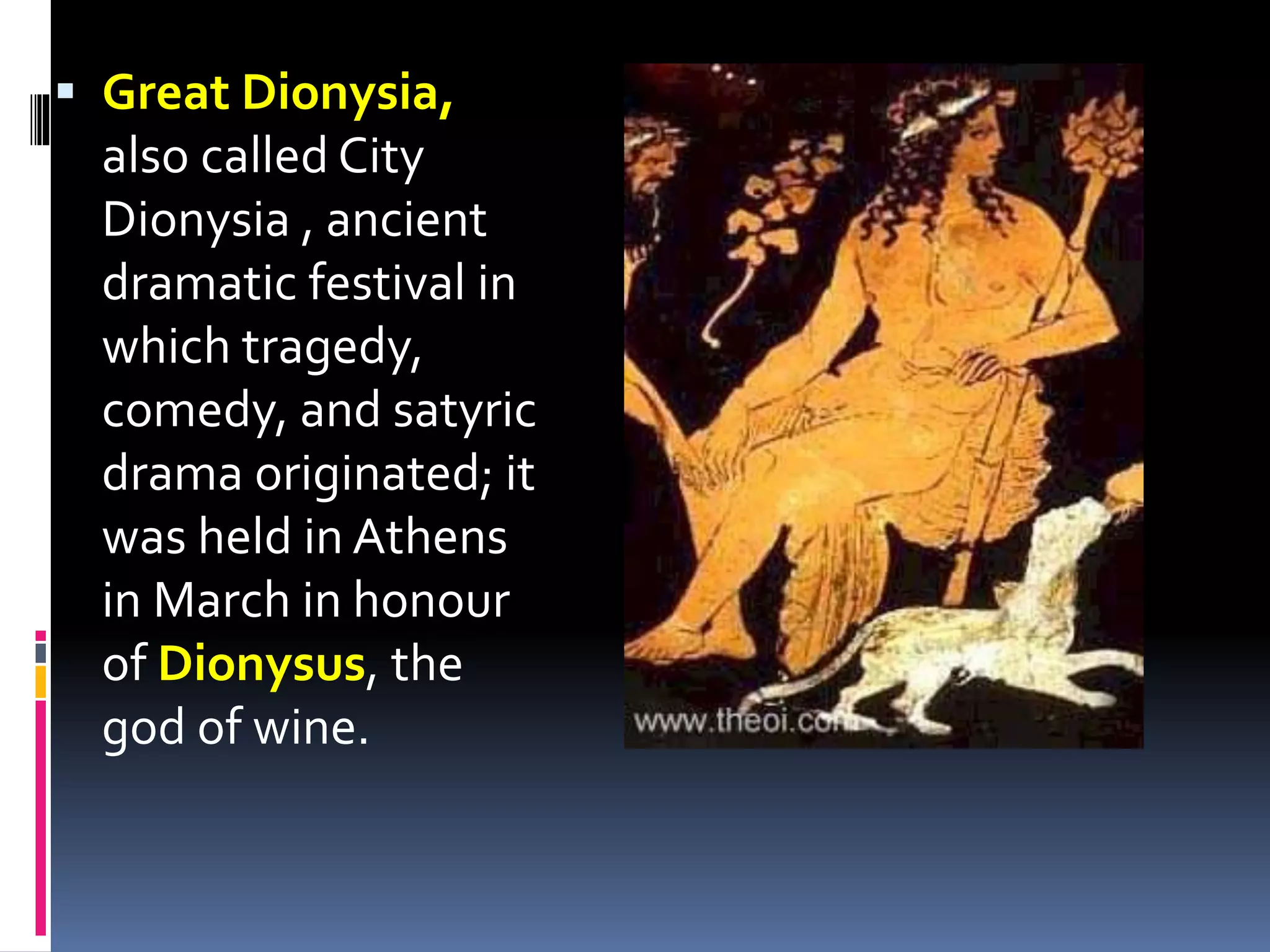 The history of drama | PPTX