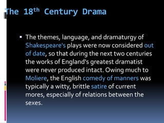 The history of drama | PPTX