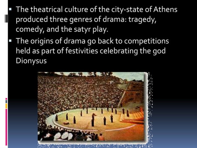 The history of drama | PPTX