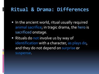 The history of drama | PPTX