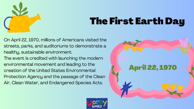 The History of Earth Day: Celebrating Environmental Awareness | PDF