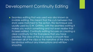 The history of editing | PPTX
