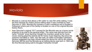 The History of Editing | PPT