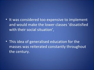 The history of education | PPT