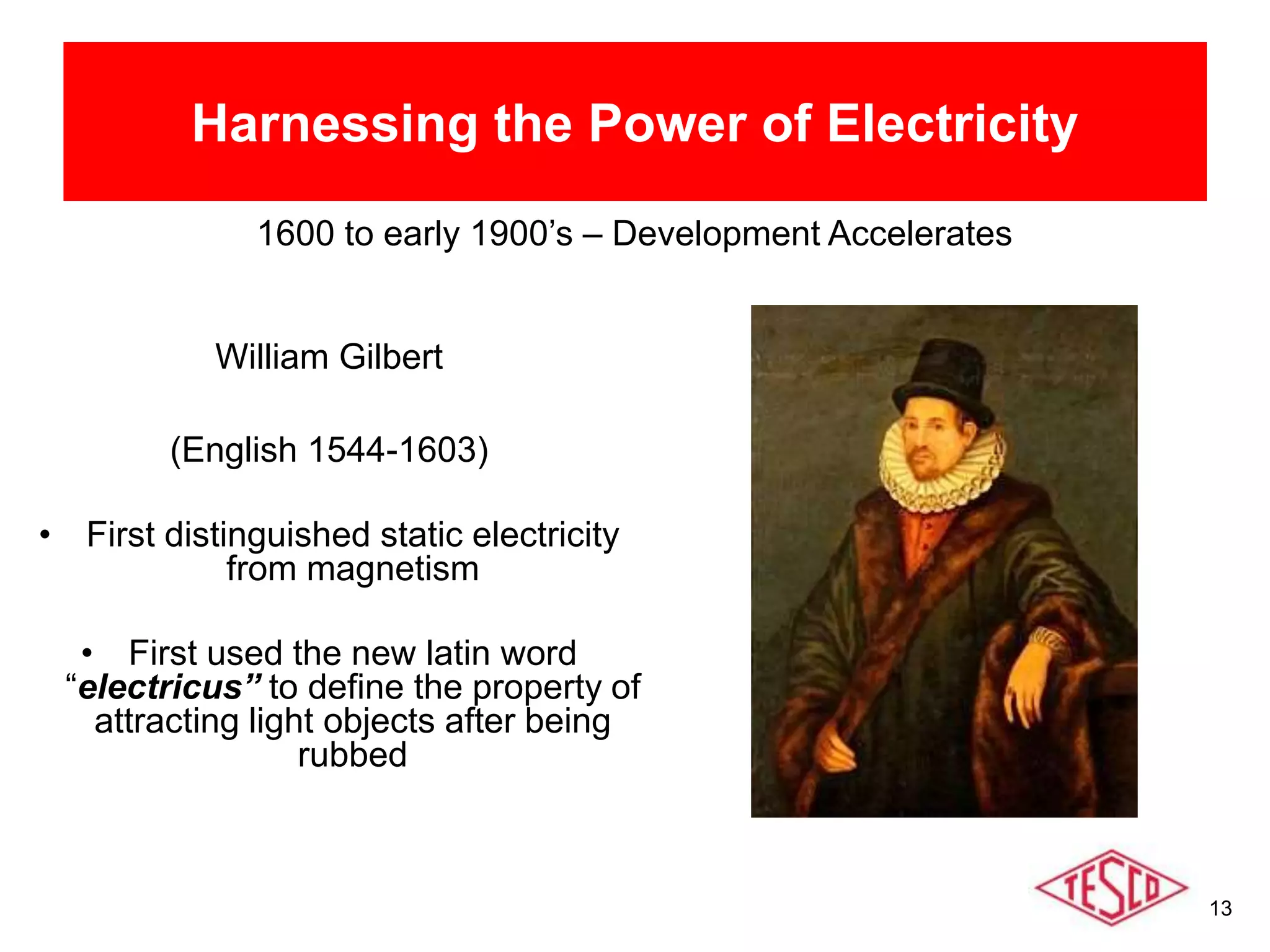 The History of Electrical Discovery Leading to the Formation of Our ...