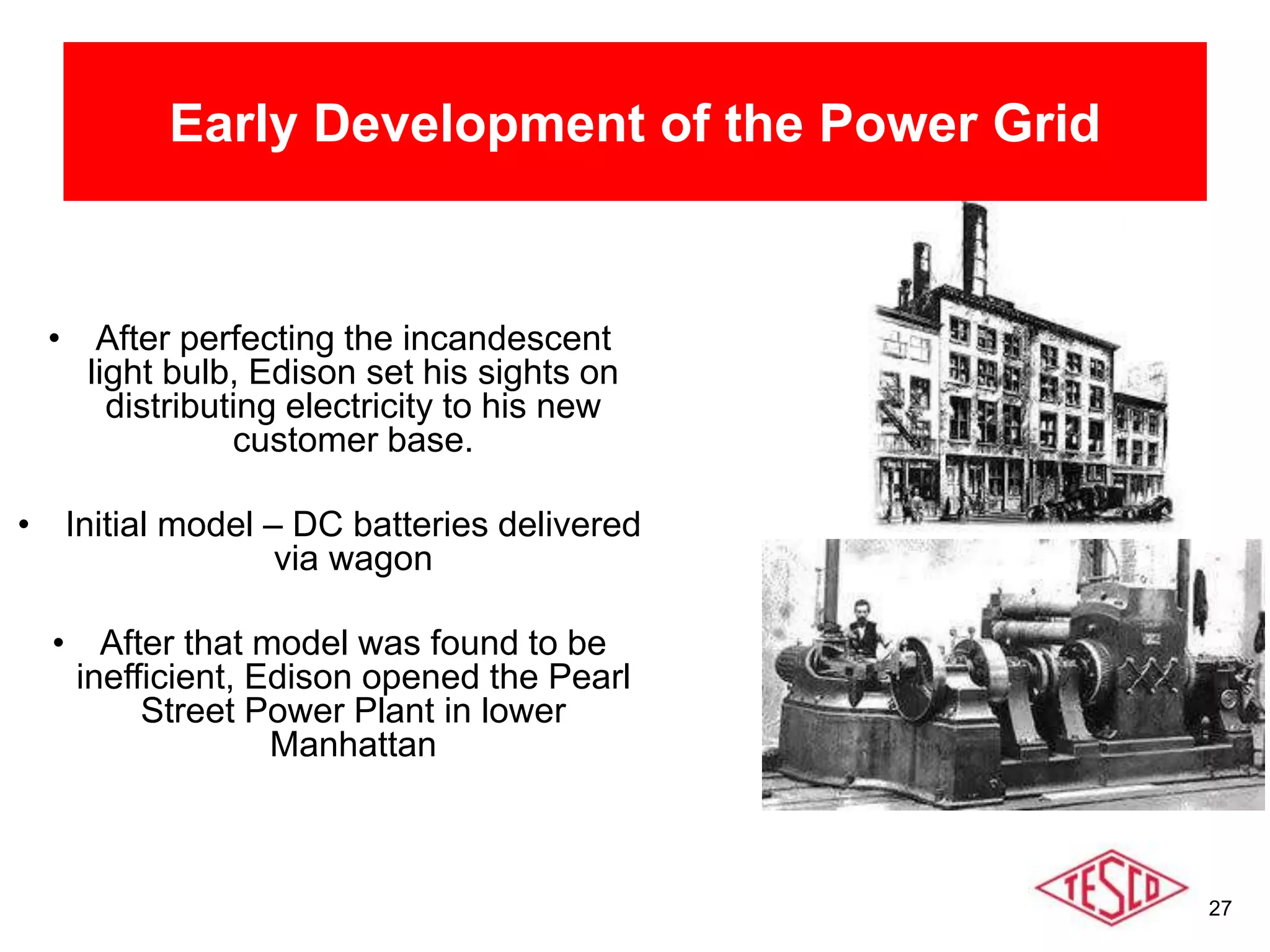 The History of Electrical Discovery Leading to the Formation of Our ...