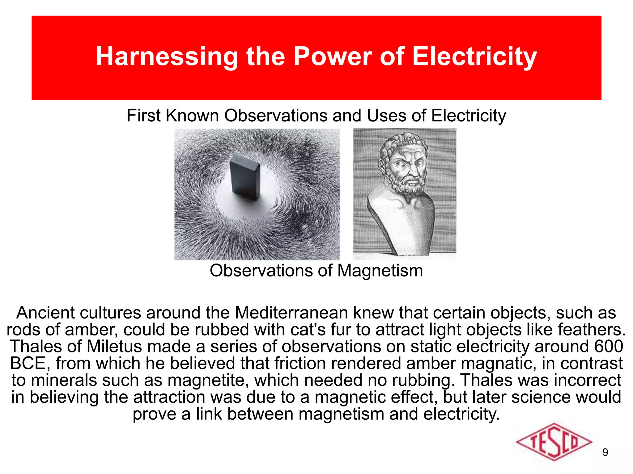The History of Electrical Discovery Leading to the Formation of Our ...
