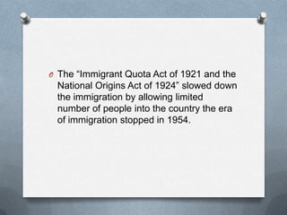 The history of ellis island and why people | PPTX