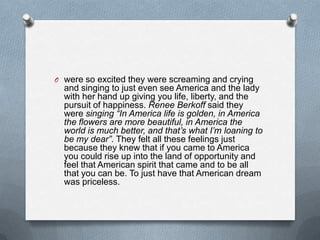 The history of ellis island and why people | PPTX