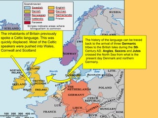 Very prolong history of English language-.ppt