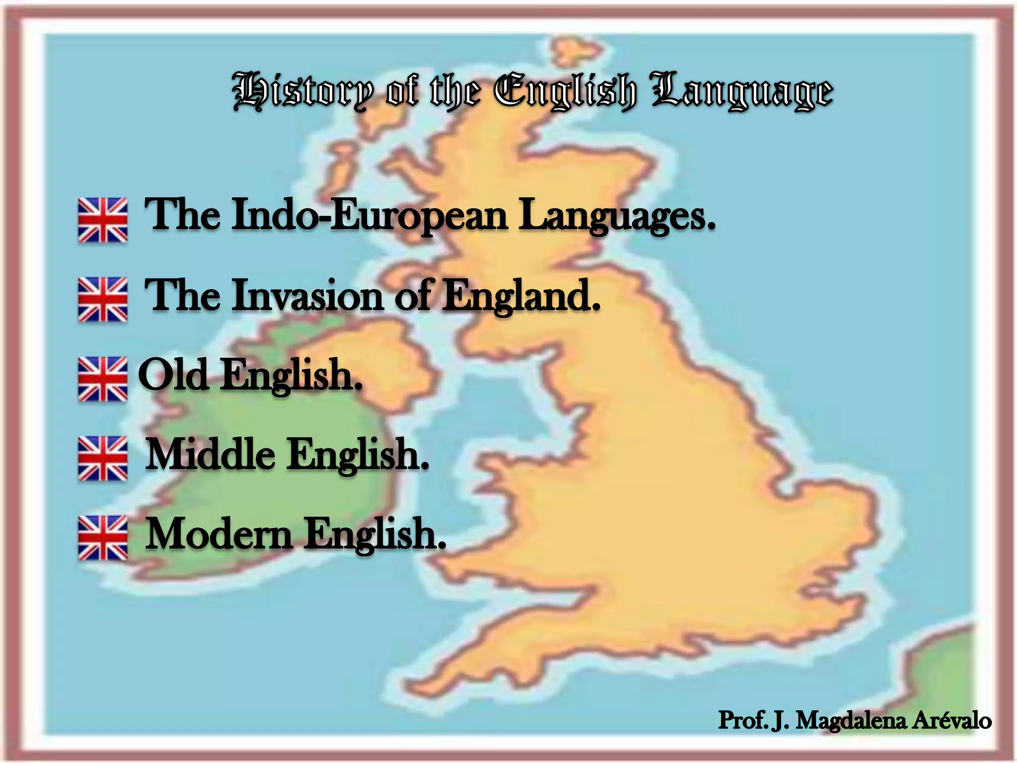 The history of english language | PPSX