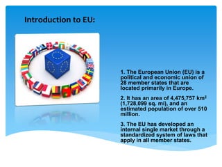 The history of EU and its current situation. | PPT