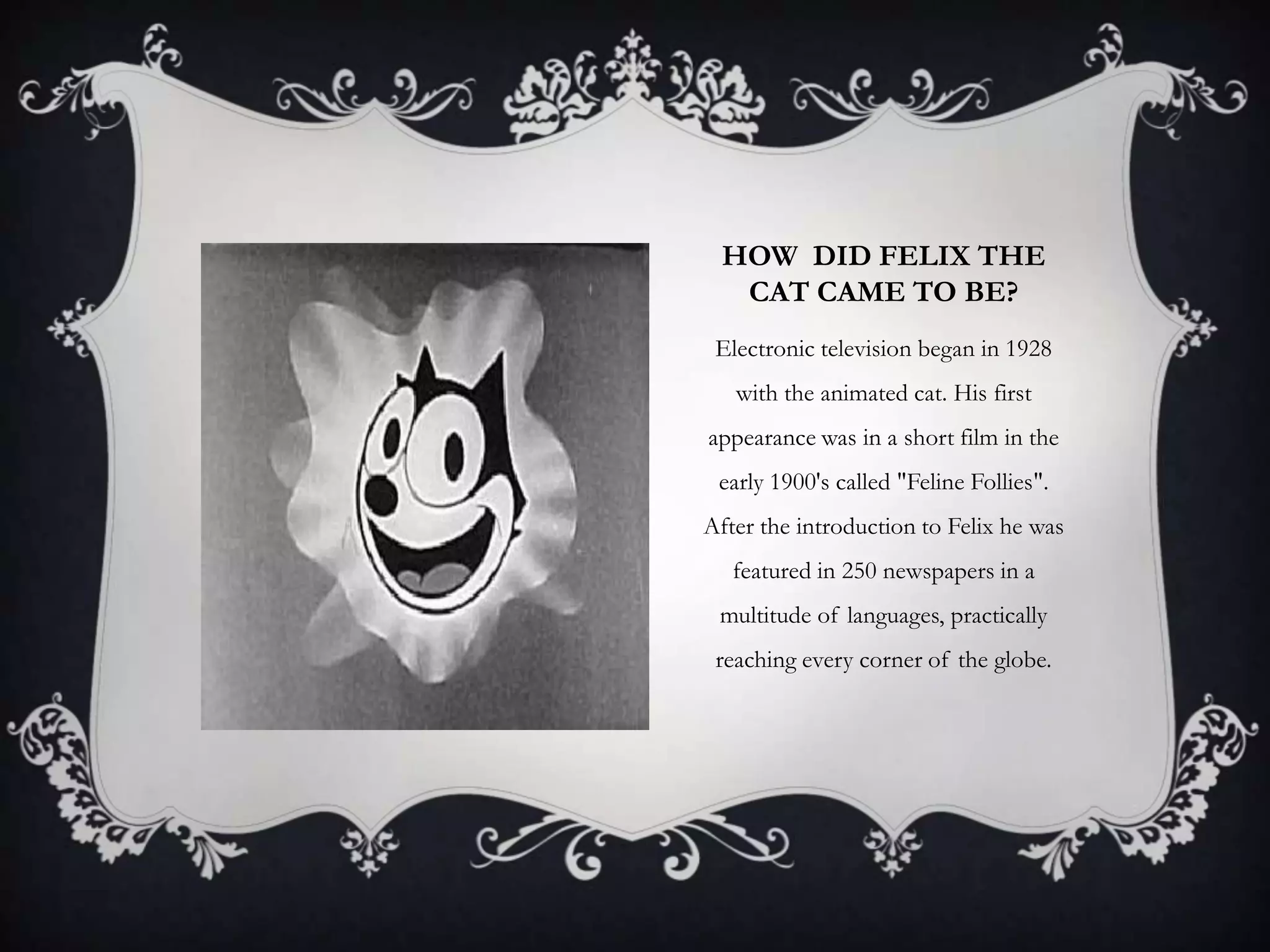 The history of felix the cat | PPTX