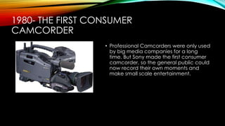 Unit 9 Task ?- The History of Film | PPTX