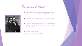 The history of film editing | PPT