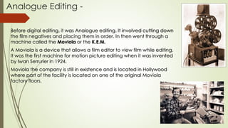 The History of Film Editing | PPTX