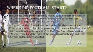 The history of football by (1).pptx dsddss | PPTX