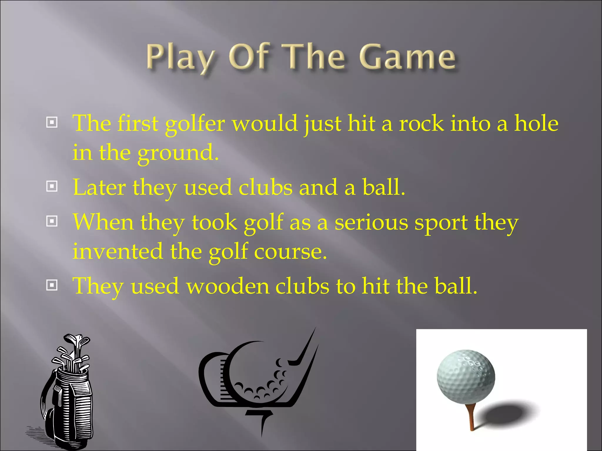 The history of golf | PPT