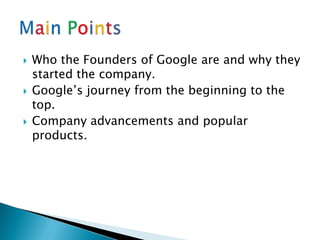 The history of google | PPTX