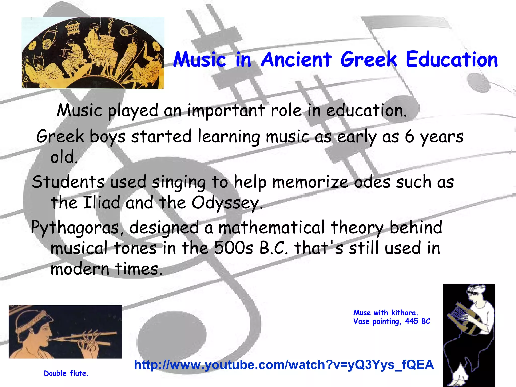 The history of greek music1 | PPT
