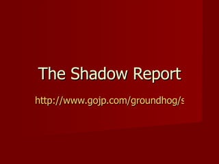 The History Of Groundhog Day | PPT