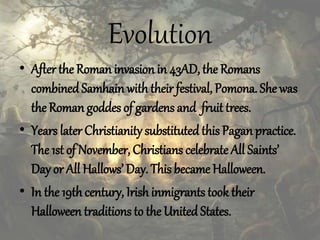The history of halloween | PPT