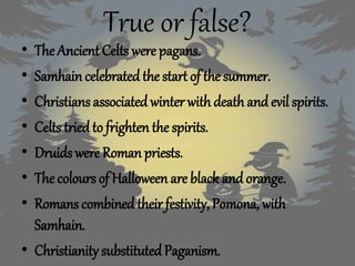 The history of halloween | PPT