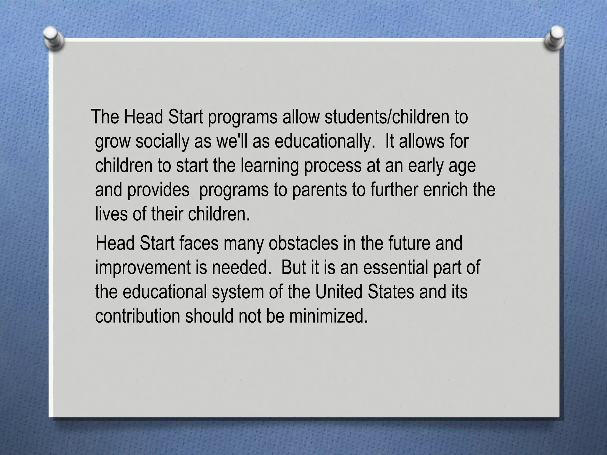 The history of head start | PPT