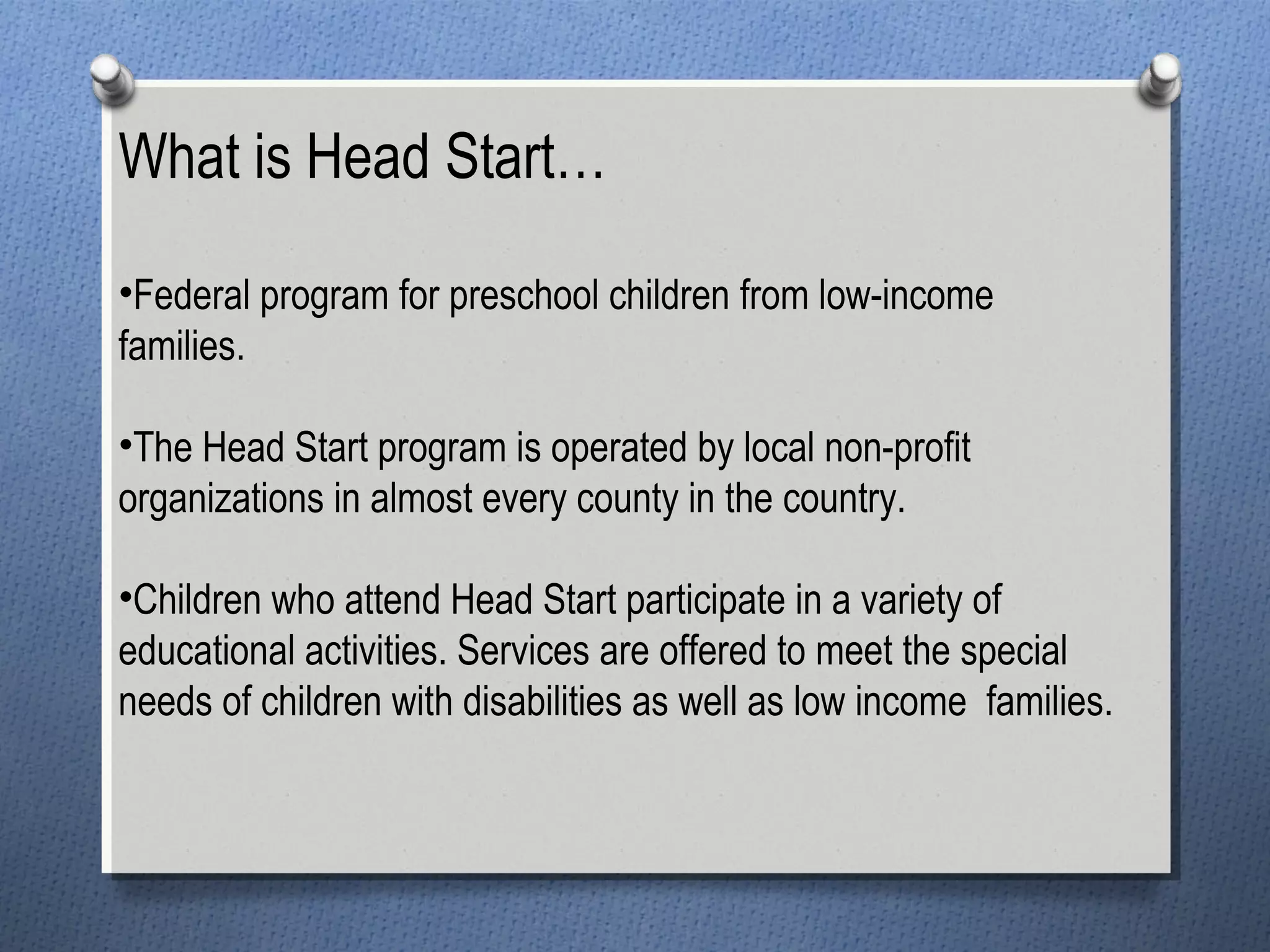 The history of head start | PPT