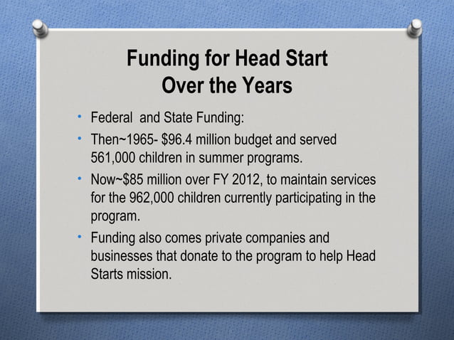 The history of head start | PPT