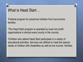 The history of head start | PPT