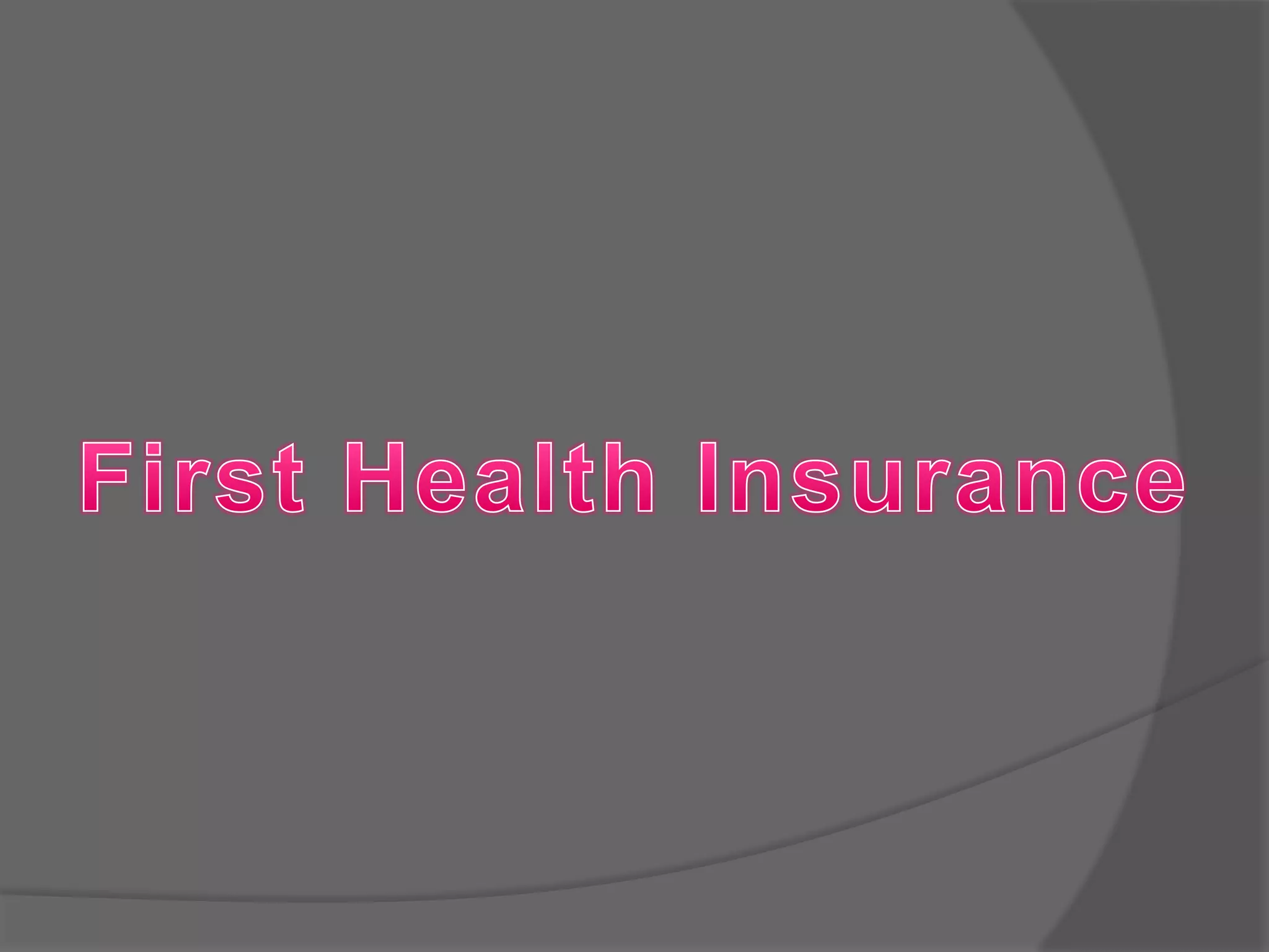The history of health insurance | PPTX