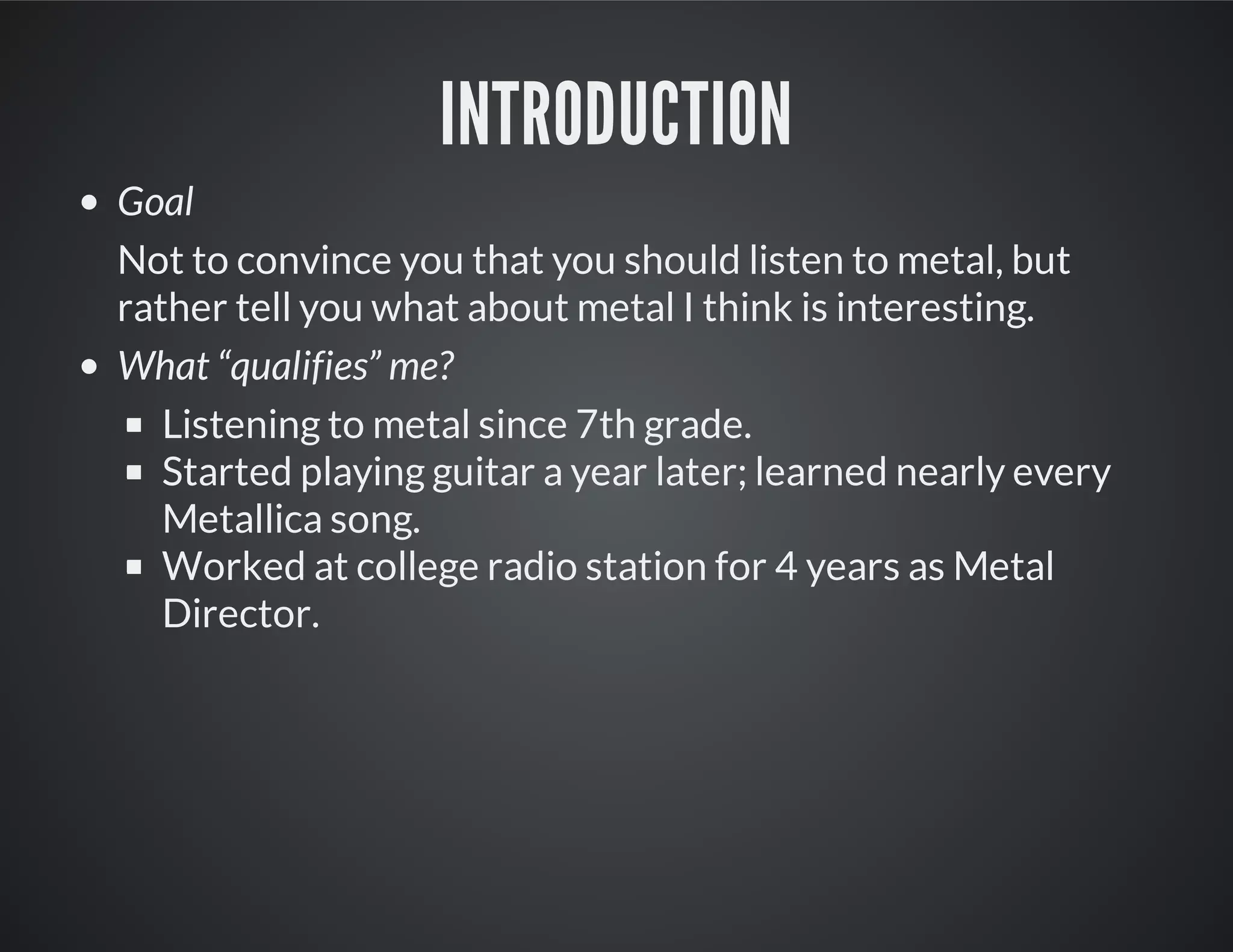 The History of Heavy Metal | PDF