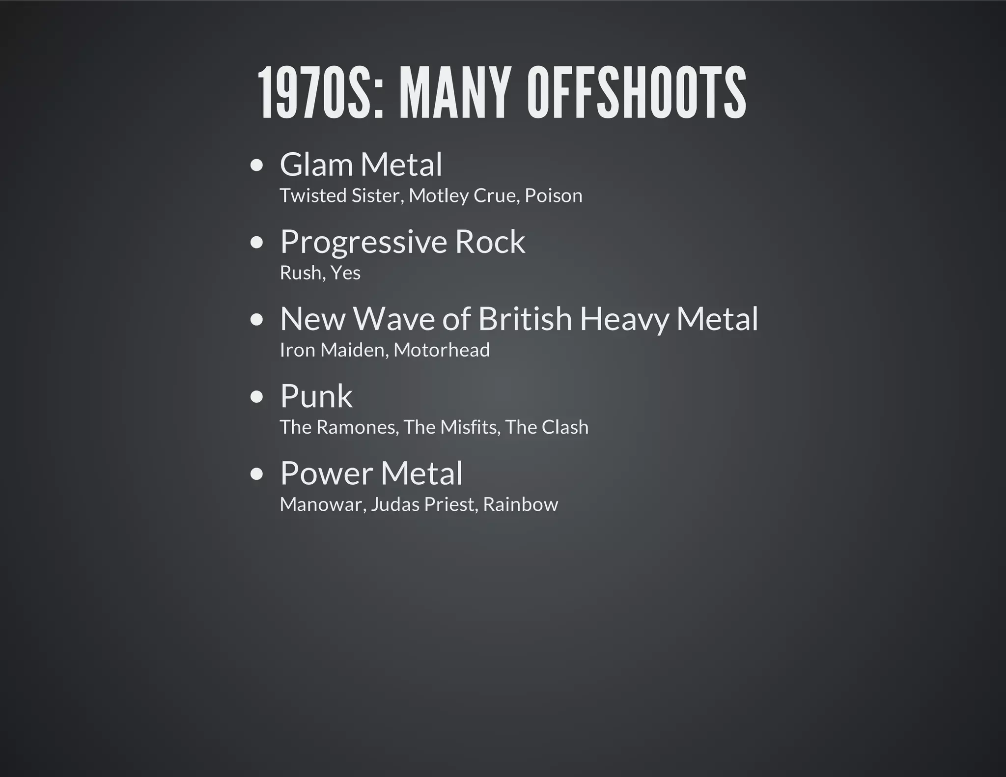 The History of Heavy Metal | PDF