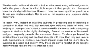 The History of Homework | PPT