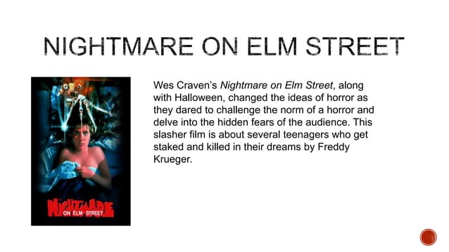 The history of horror | PPT