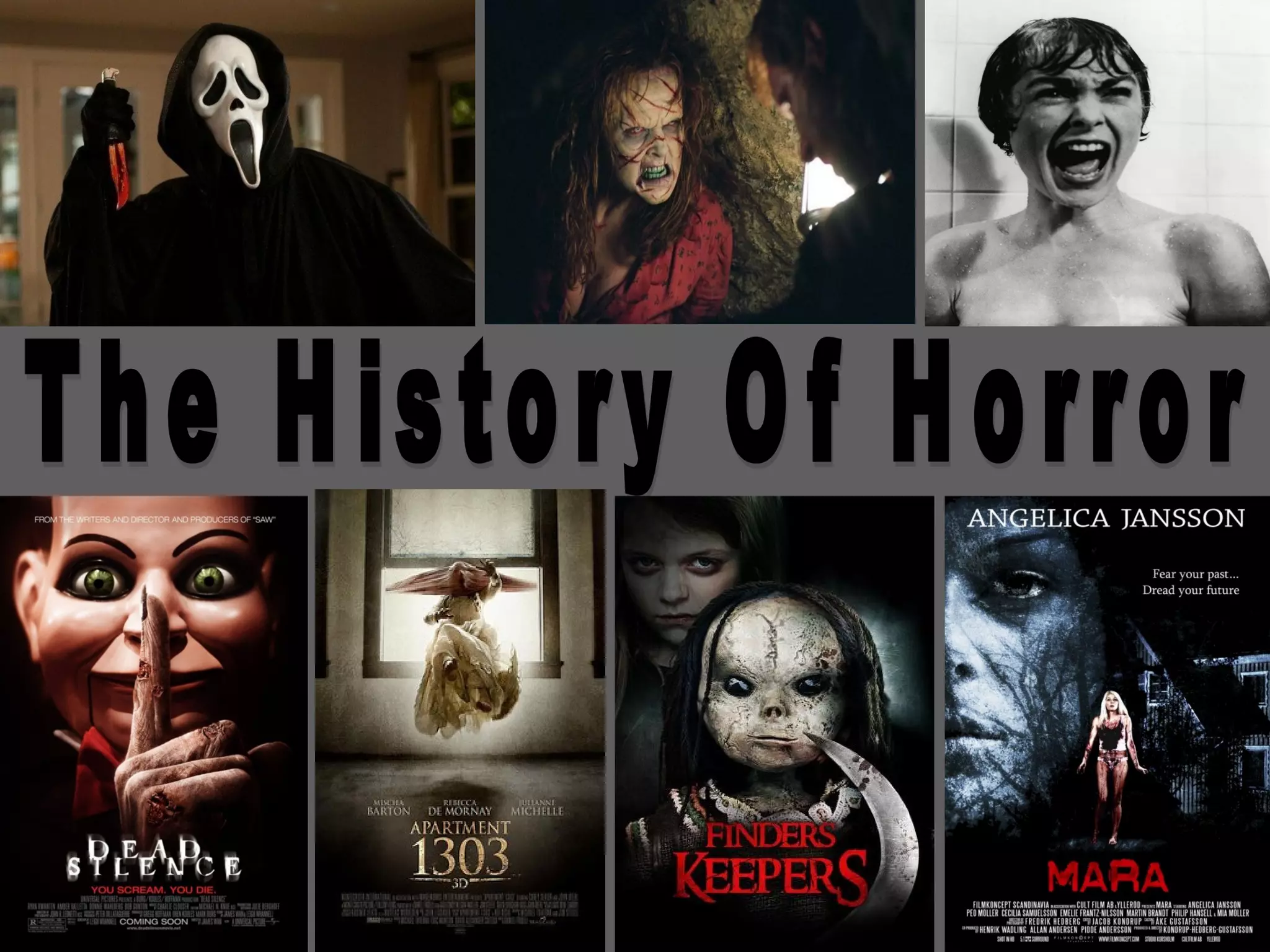 History of Horror | PPT