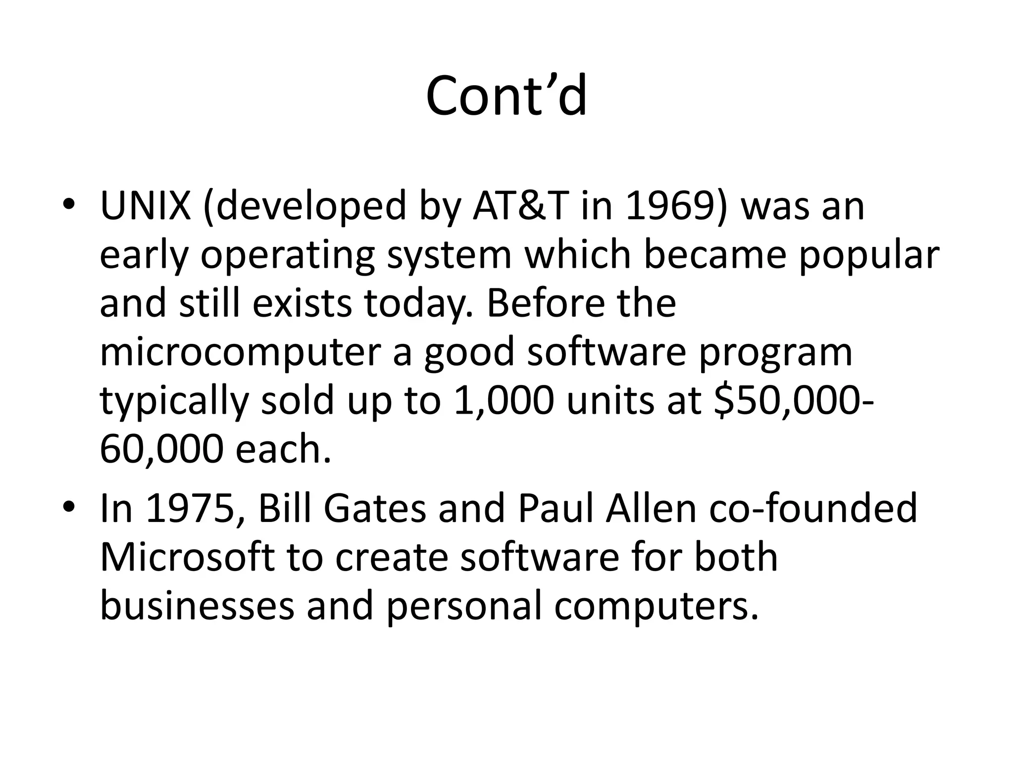 The History of Information Technology | PPTX