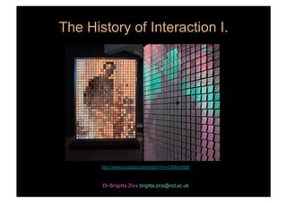 The History of Interaction 1 | PPT