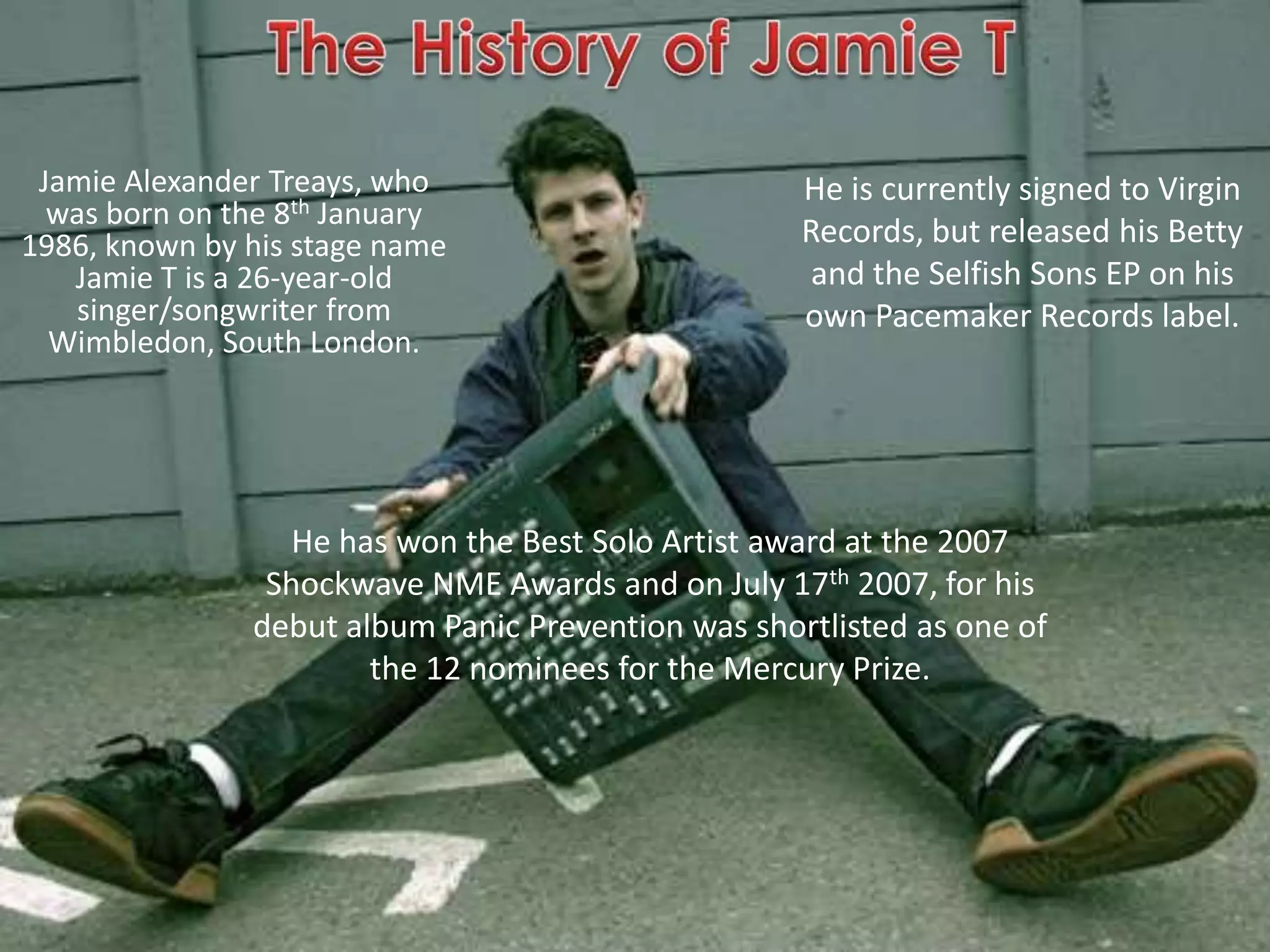The history of jamie t | PPT