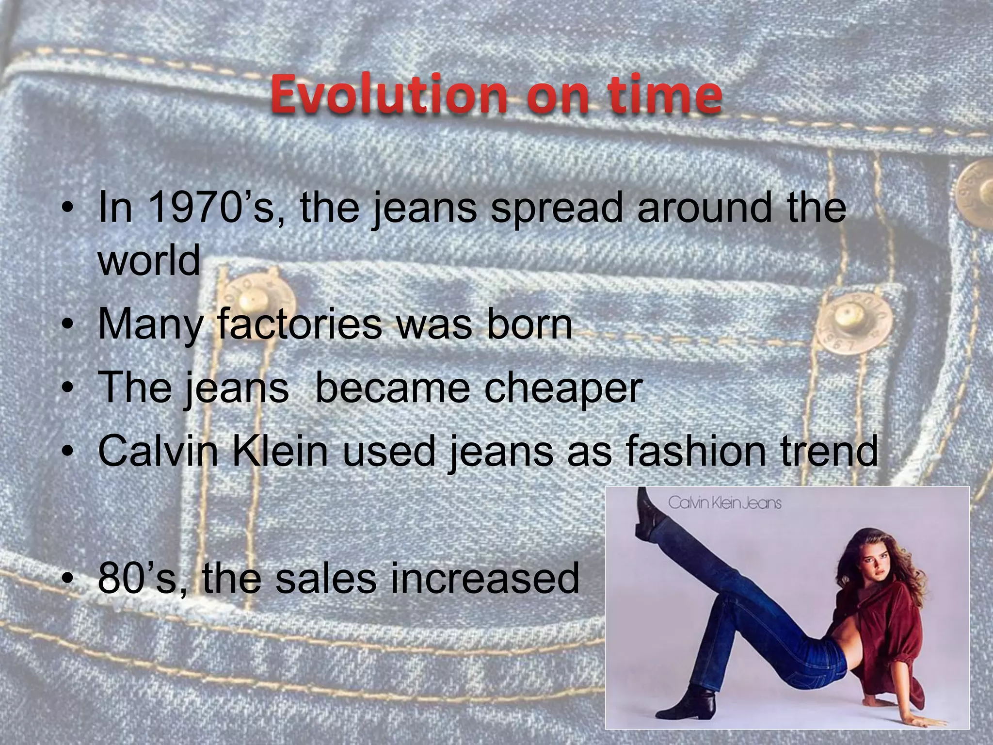 The history of jeans | PDF