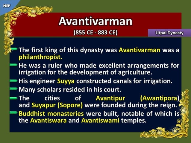 The History of Kashmir - Utpal Dynasty NEP.pptx