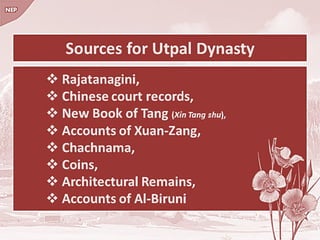 The History of Kashmir - Utpal Dynasty NEP.pptx