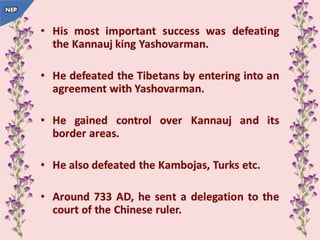 The History of Kashmir Karkota Dynasty NEP.pptx