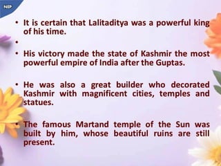 The History of Kashmir Karkota Dynasty NEP.pptx