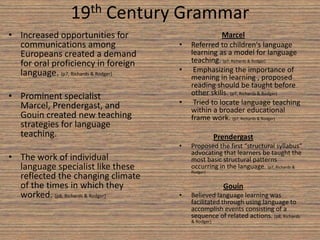 The History of Language Teaching | PPTX