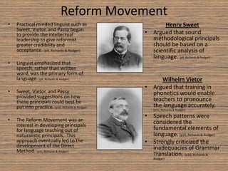 The History of Language Teaching | PPTX