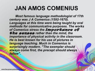 The History of Language Teaching Methodology | PPT